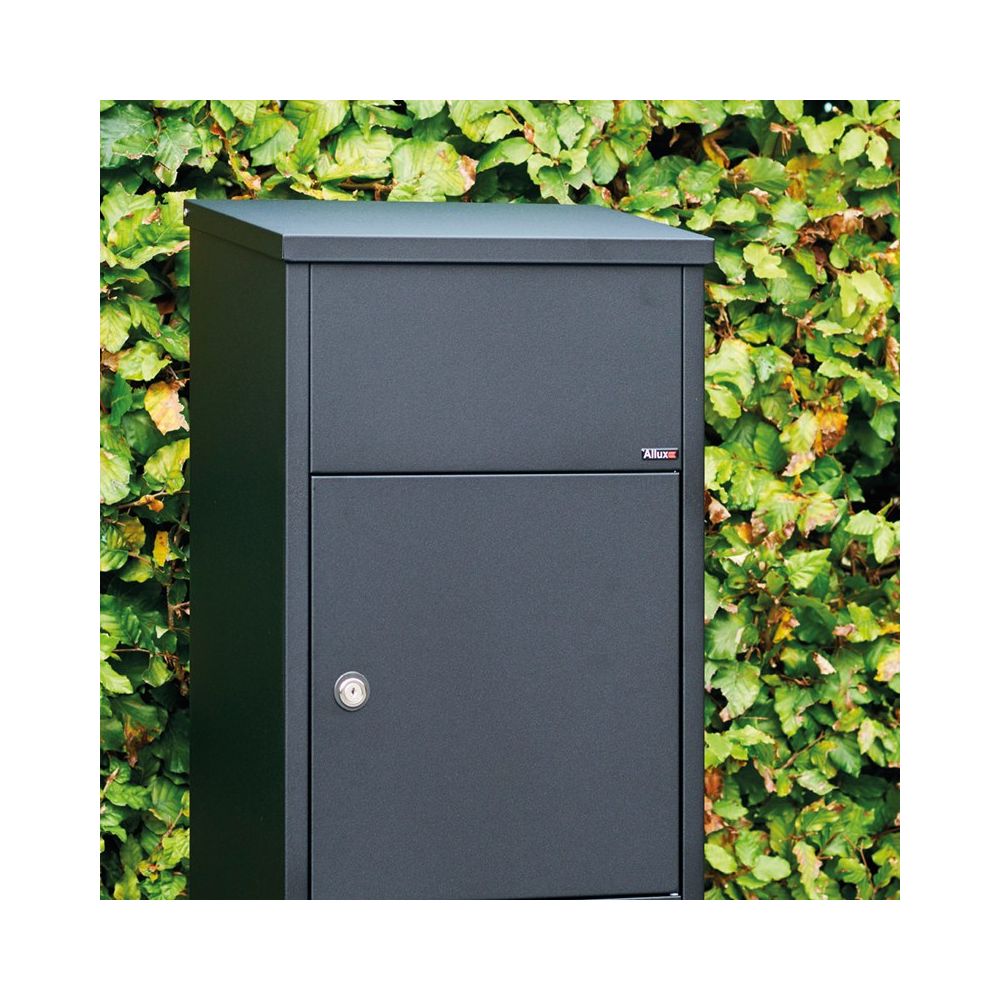 Pakketbrievenbus Allux 600 Zwart kopen? - Brievenbusdirect.nl