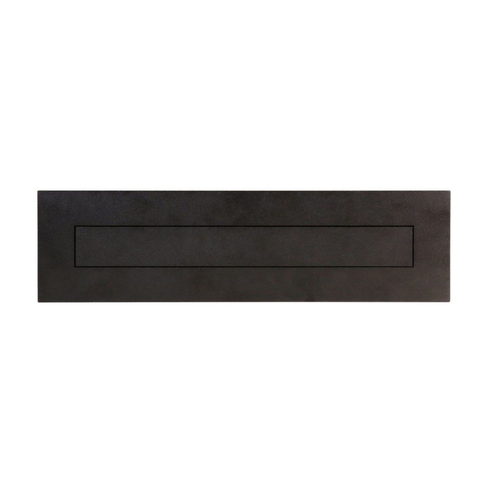 Albo eSafe Entrada brievenbusklep 400mm - zwart - Brievenbusdirect.nl
