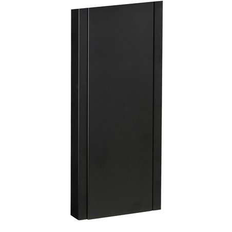 Allux Holscher design brievenbus met paal 1001 staal - zwart ...